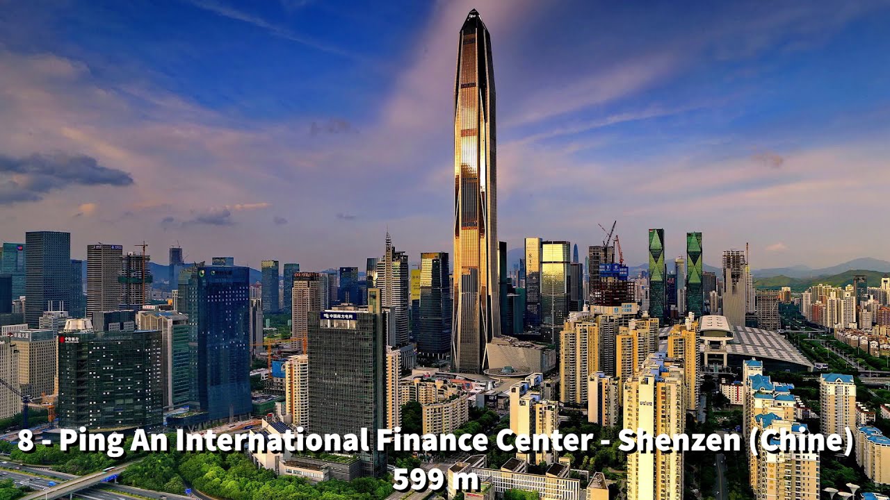 10 BUILDINGS les plus hauts du monde (actuels et en construction) - YouTube