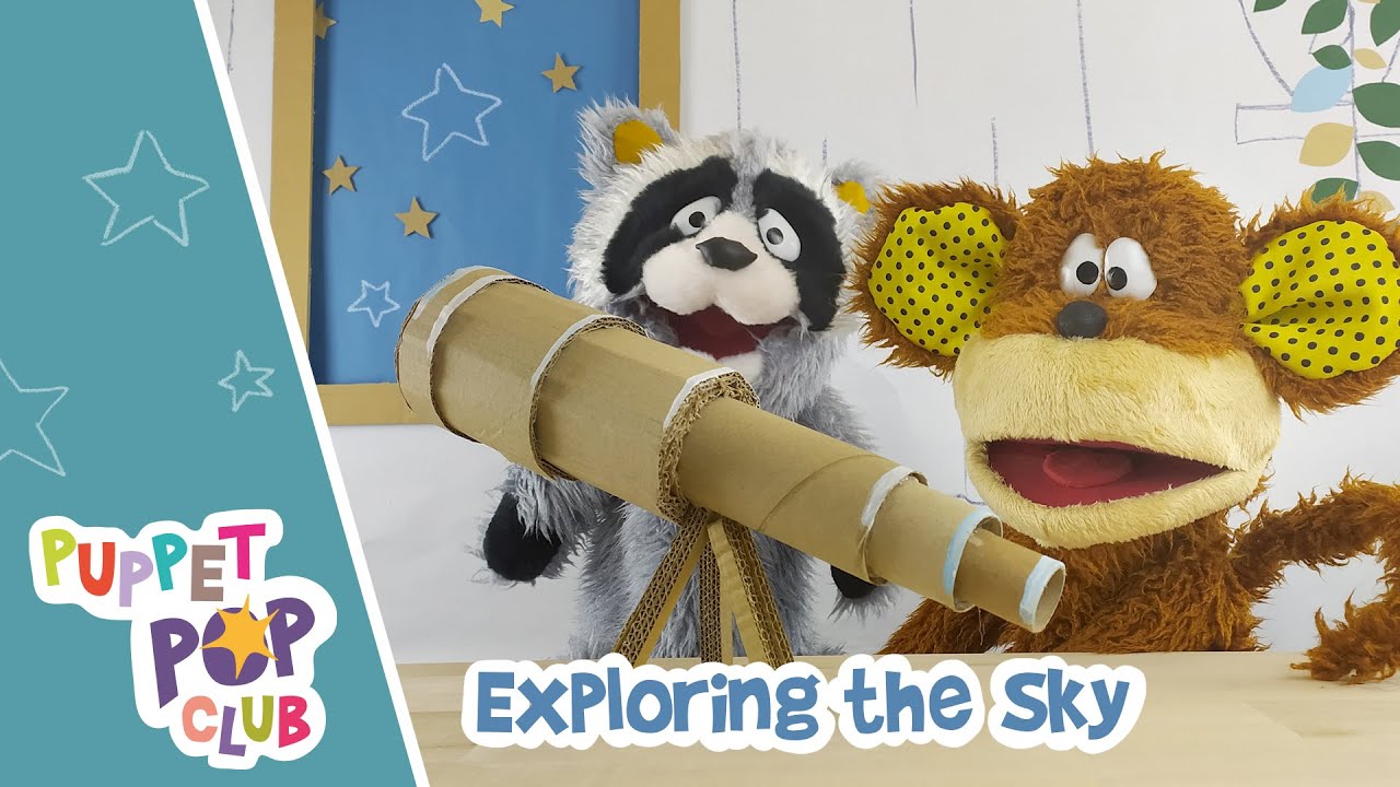 Exploring the Sky | Puppet Story Time | Constellations | Puppet Pop ...