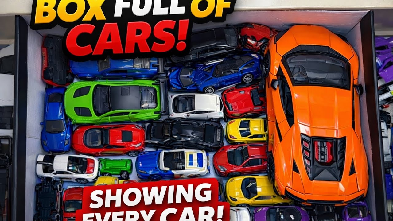 What's Inside This Box of Cars?! (Every Car Revealed) - YouTube