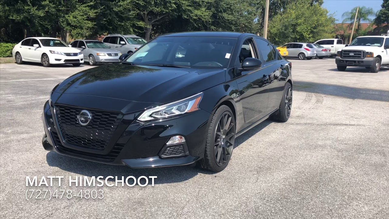 2019 Nissan Altima SR - YouTube