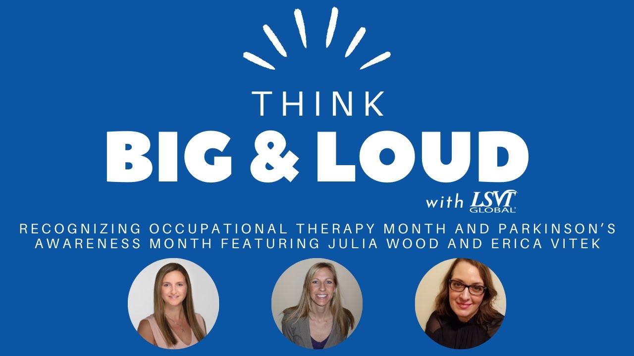 Recognizing Occupational Therapy Month and Parkinson’s Awareness Month ...