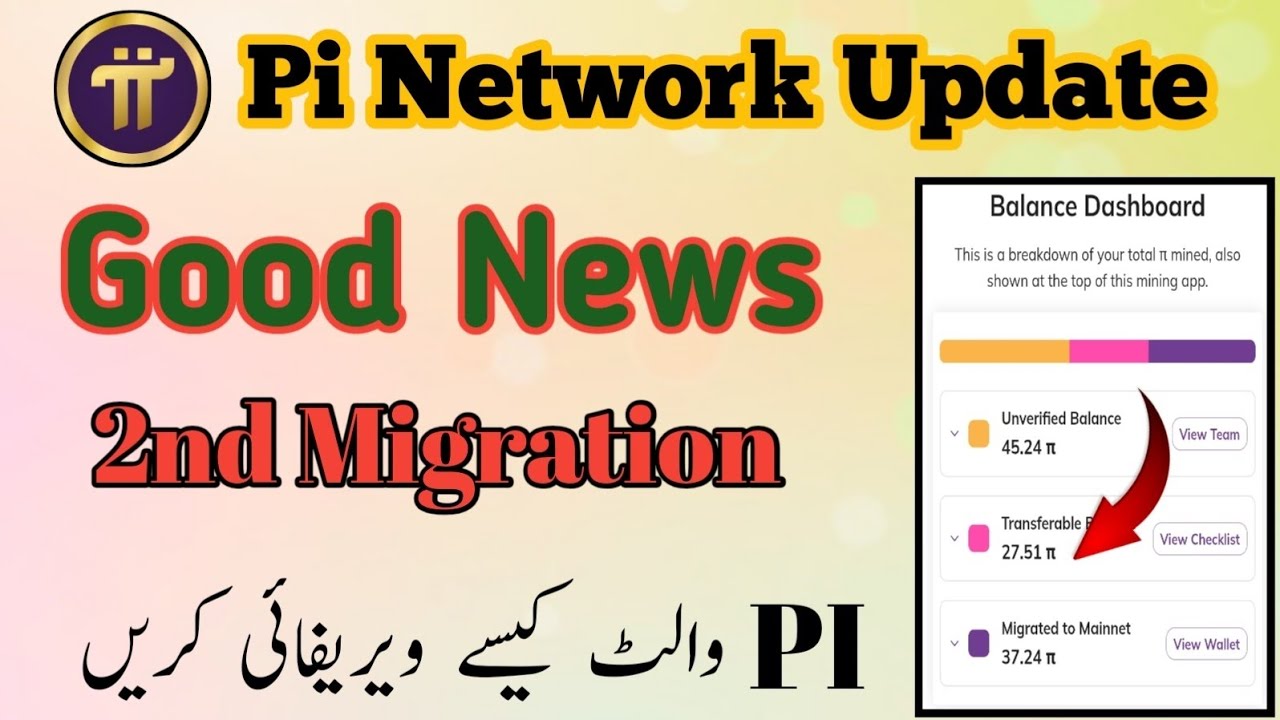 Pi Network 2nd Migration Good News || Pi Unverified Balance Transfer to ...