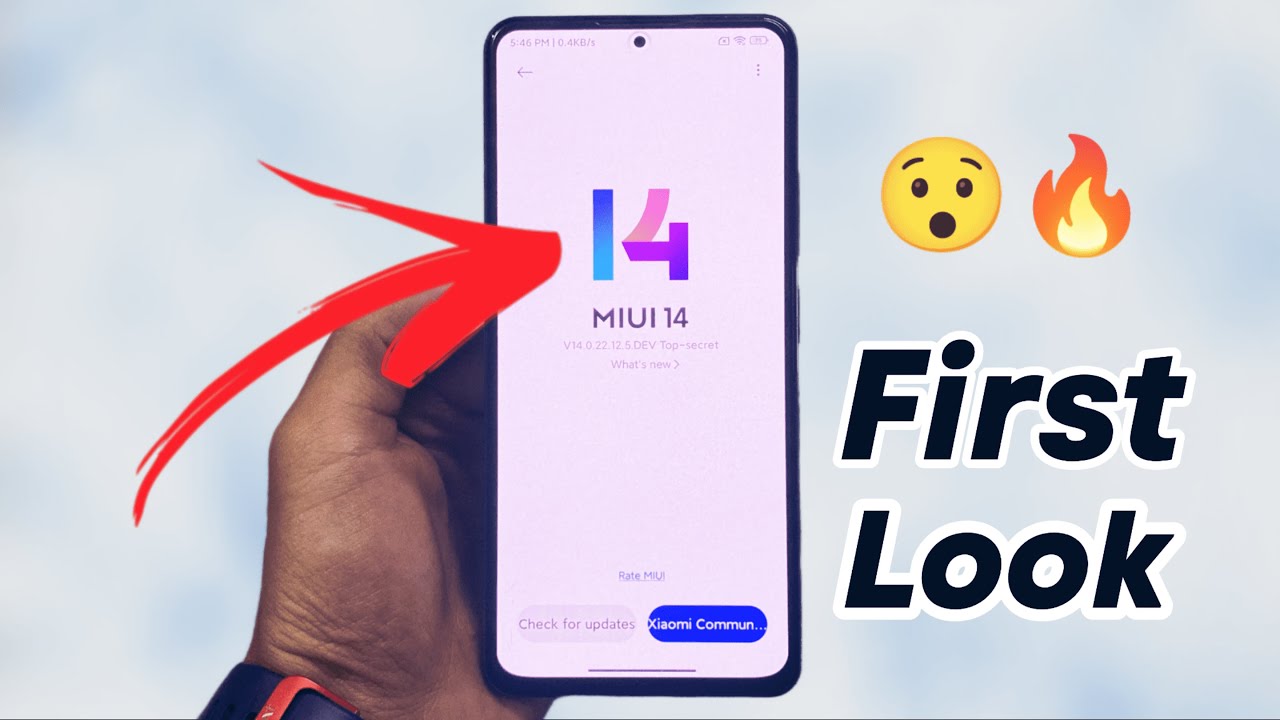 MIUI 14 OFFICIAL is here | First Look! - YouTube