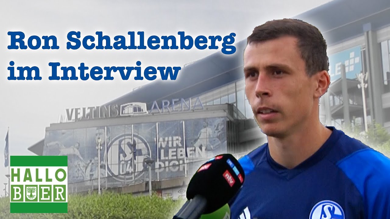 Schalke 04: Ron Schallenberg im Interview zum Trainingsauftakt - YouTube
