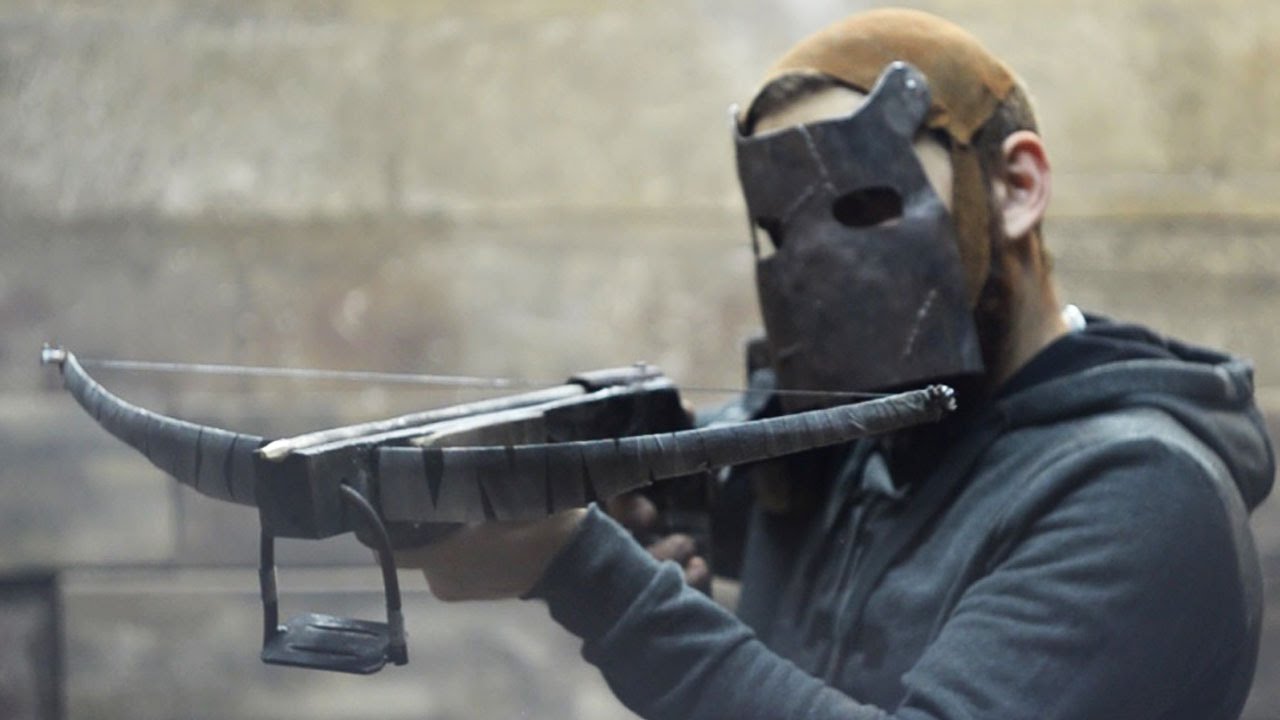 Как сделать АРБАЛЕТ из игры RUST How to make crossbow from Rust - YouTube