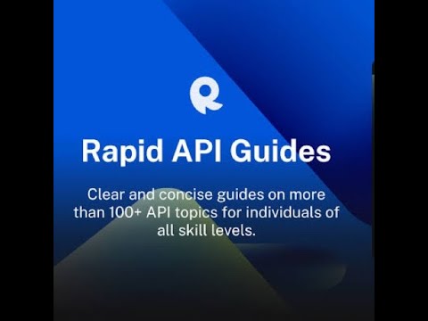 Unlock Free APIs with RapidAPI: A Step-by-Step Tutorial - YouTube