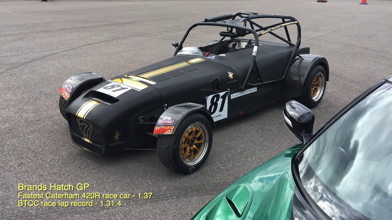 Fastest ever Caterham 7 lap of Brands Hatch GP? 1.30.1 - YouTube