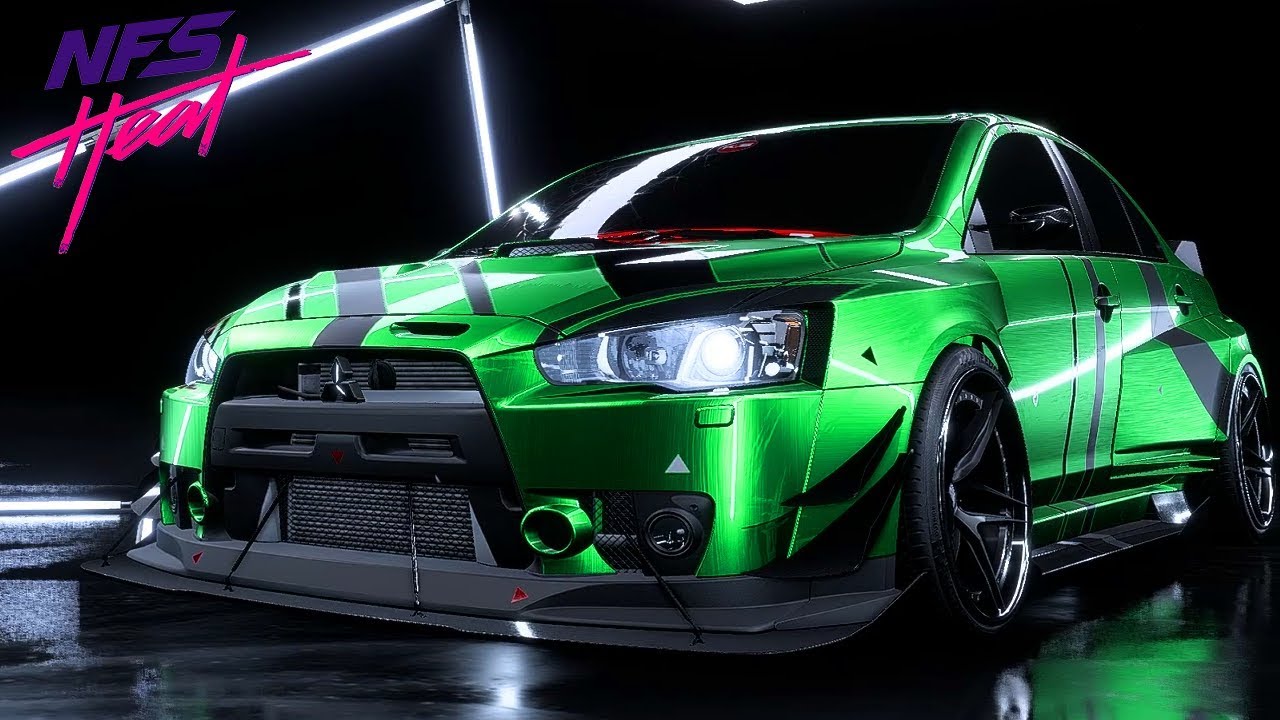 MITSUBISHI EVO LANCER RACE ONLINE! - Need For Speed Heat #9 - YouTube