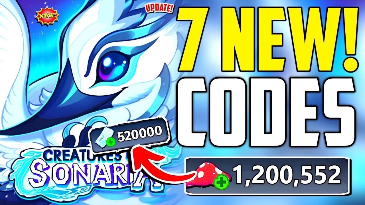⚠️Winter W3!💥CODE⚠️ CREATURES OF SONARIA CODES 2025 - ROBLOX CREATURES ...