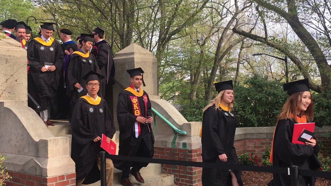 WPI 2018 Graduation Ceremony - YouTube