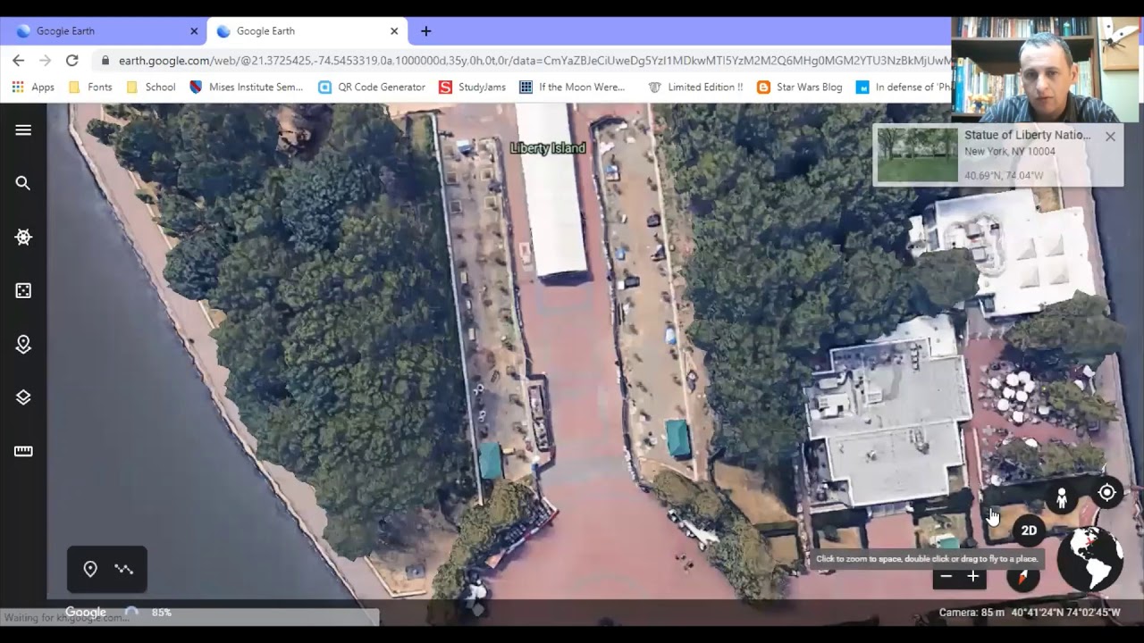 Google Earth Tutorial - Statue of Liberty - YouTube