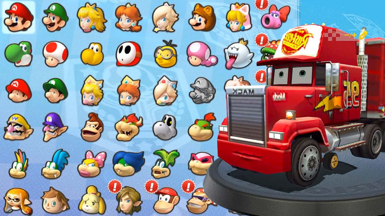 Mario Kart 8 Deluxe - Mack Car Truck Joins the Race – Can It Get 3 ...