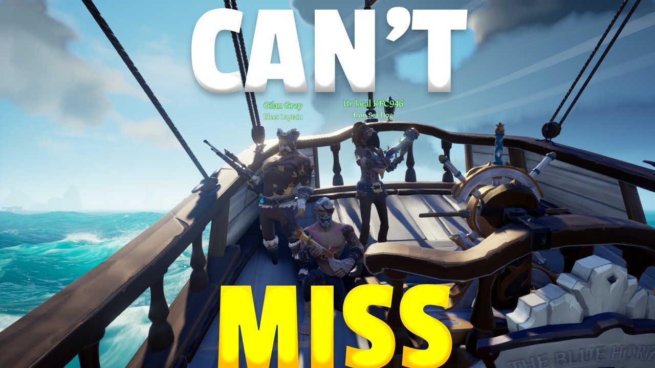 Can't miss | Sea of Thieves ft. Gilan and Ur local KFC - YouTube