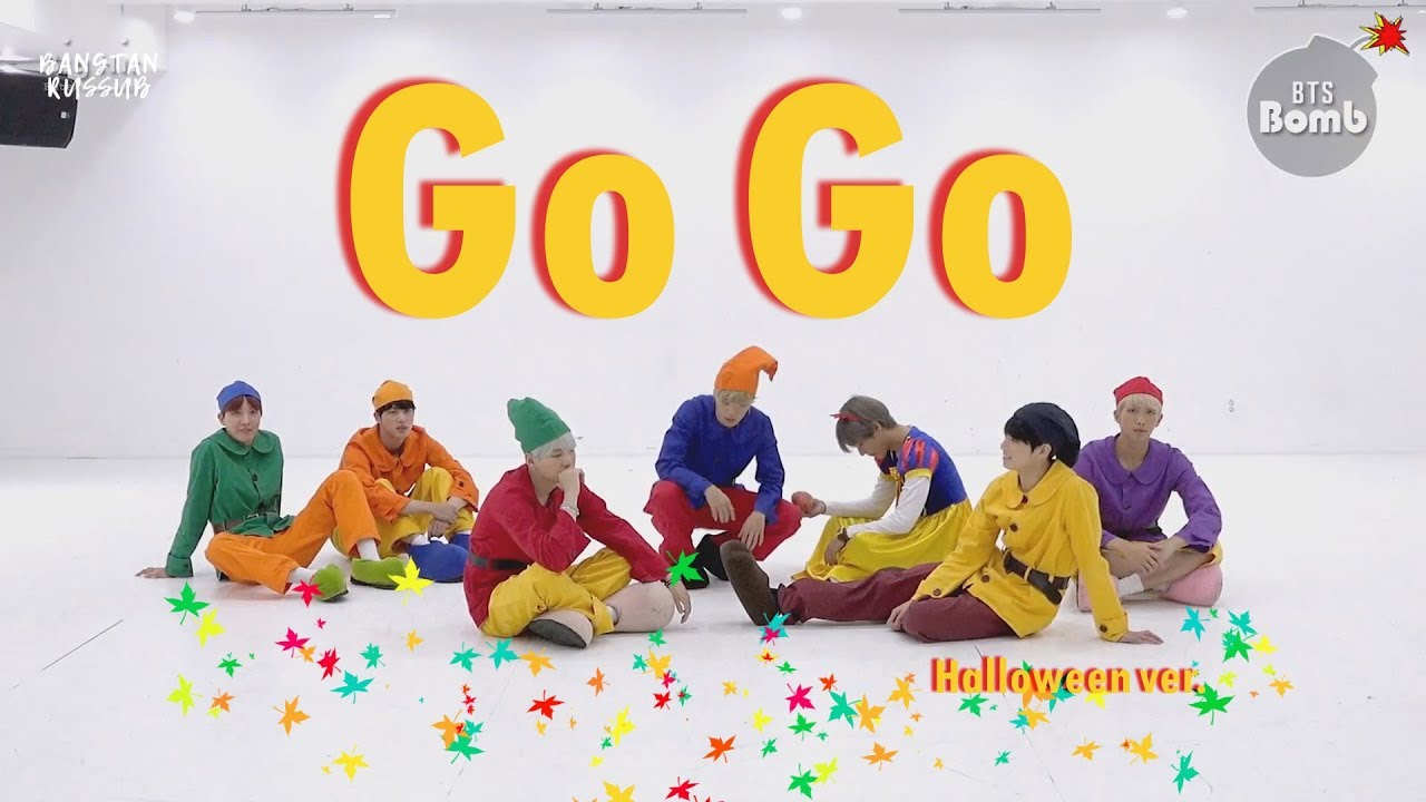 [RUS SUB] BTS "Go Go" Dance Practice (Halloween ver.) - YouTube