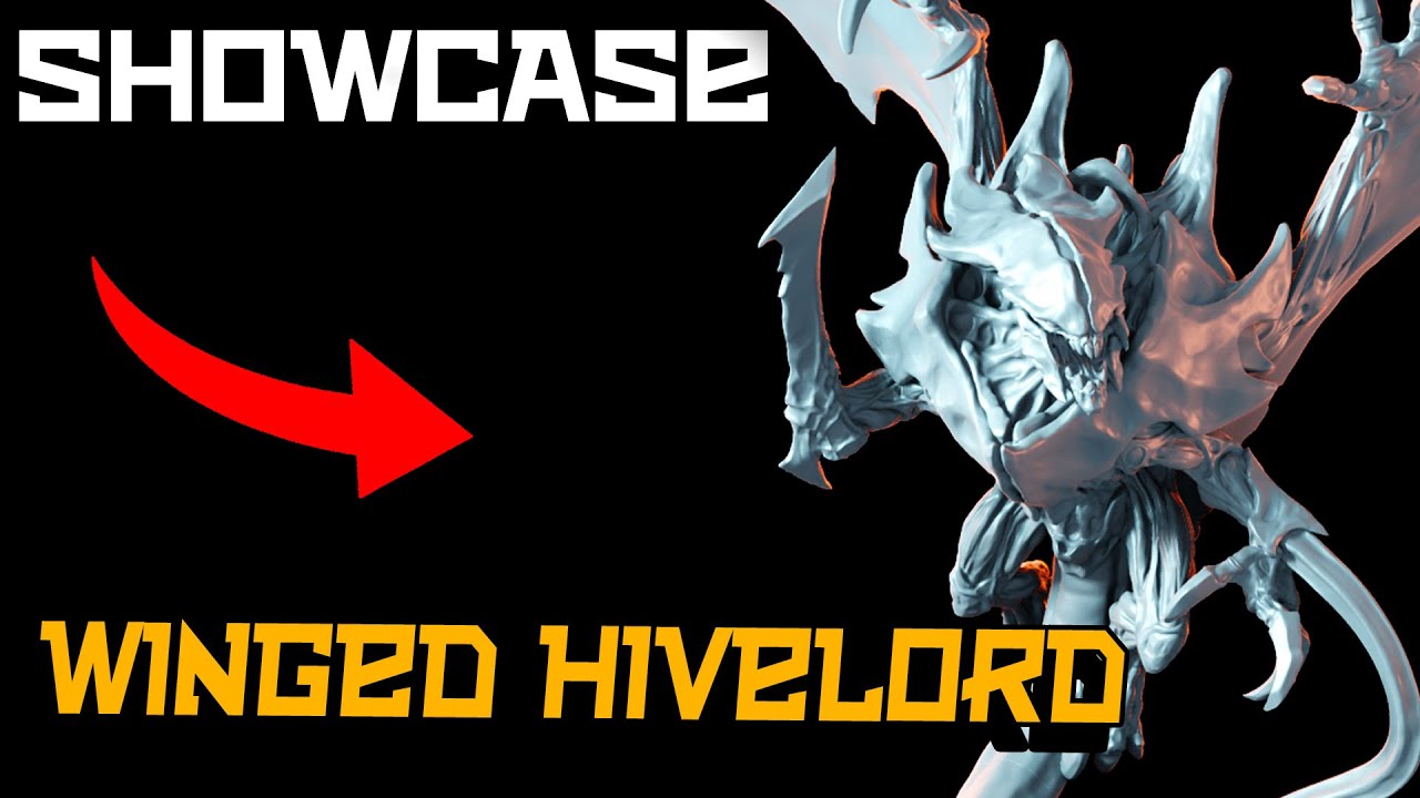 Winged Hivelord Showcase - YouTube
