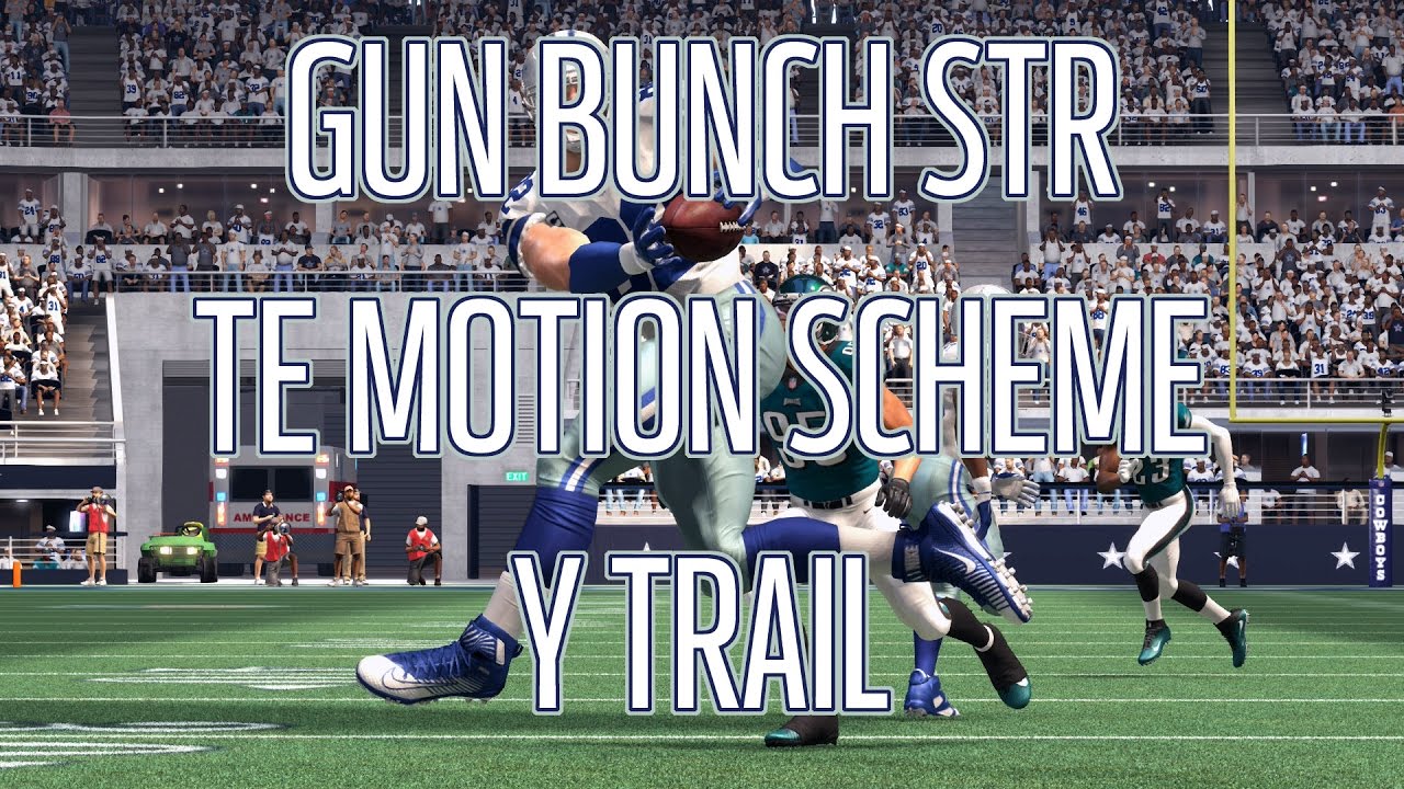 Madden 17 - Gun Bunch Str | Y Trail - YouTube