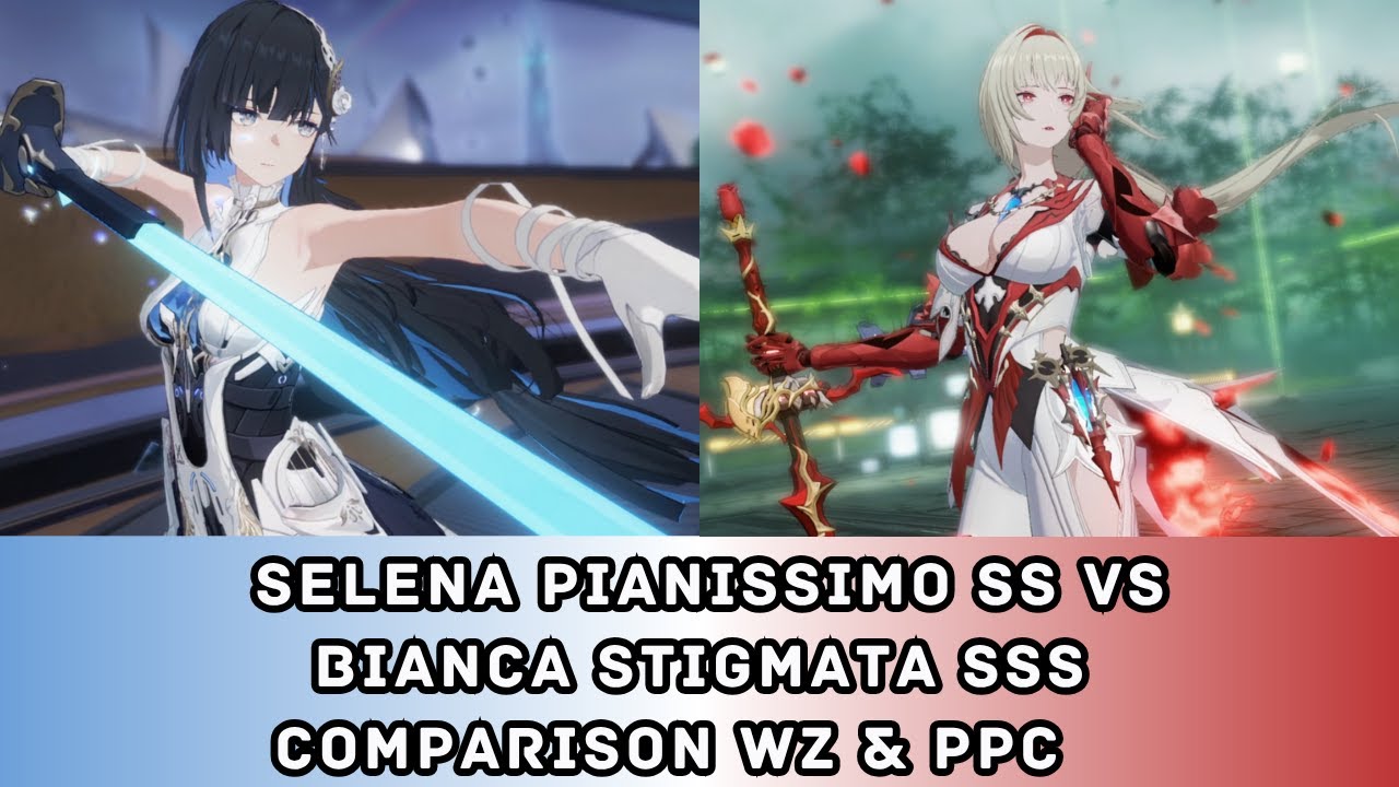 PGR Bianca Stigmata SSS VS Selena Pianissimo SS Comparison - YouTube
