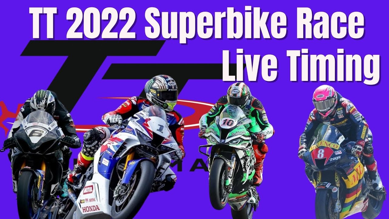 Isle Of Man TT Superbike LIVE Timing - YouTube