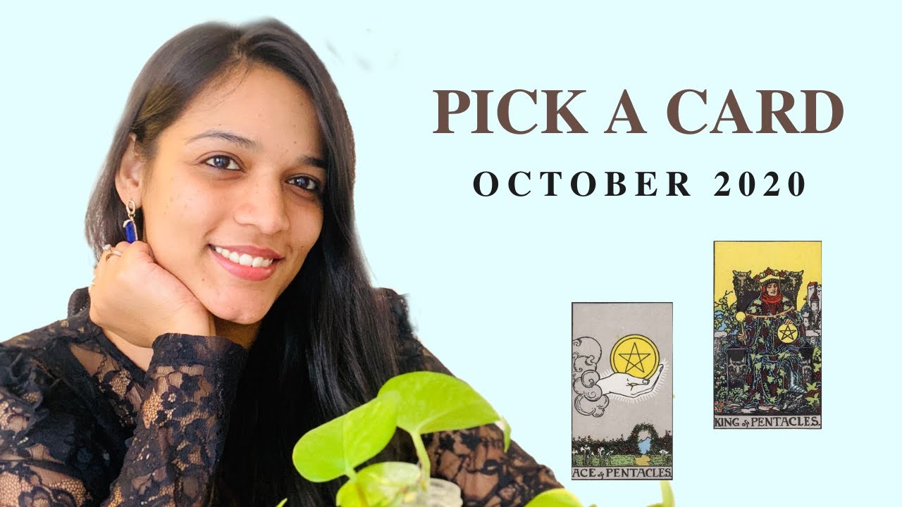 October 2020| General Tarot Card Predictions| Pick A Card| Anamika Rana ...