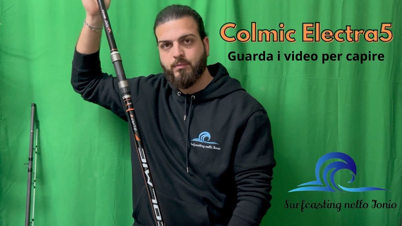 Colmic electra 5 La canna tuttto fare nwl surfcasting - YouTube