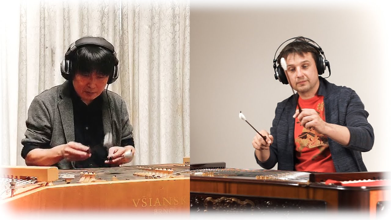 Hiroshi & Petr Cimbalom Duo - Ked si ty kováč - YouTube