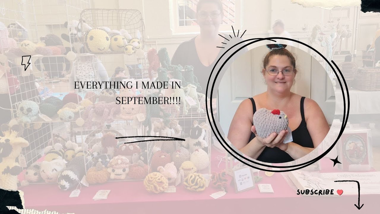 What I Made in September - YouTube