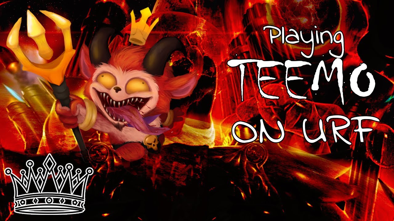 Playing Teemo in URF | Ultra Rapid Fire | League of Legends - YouTube