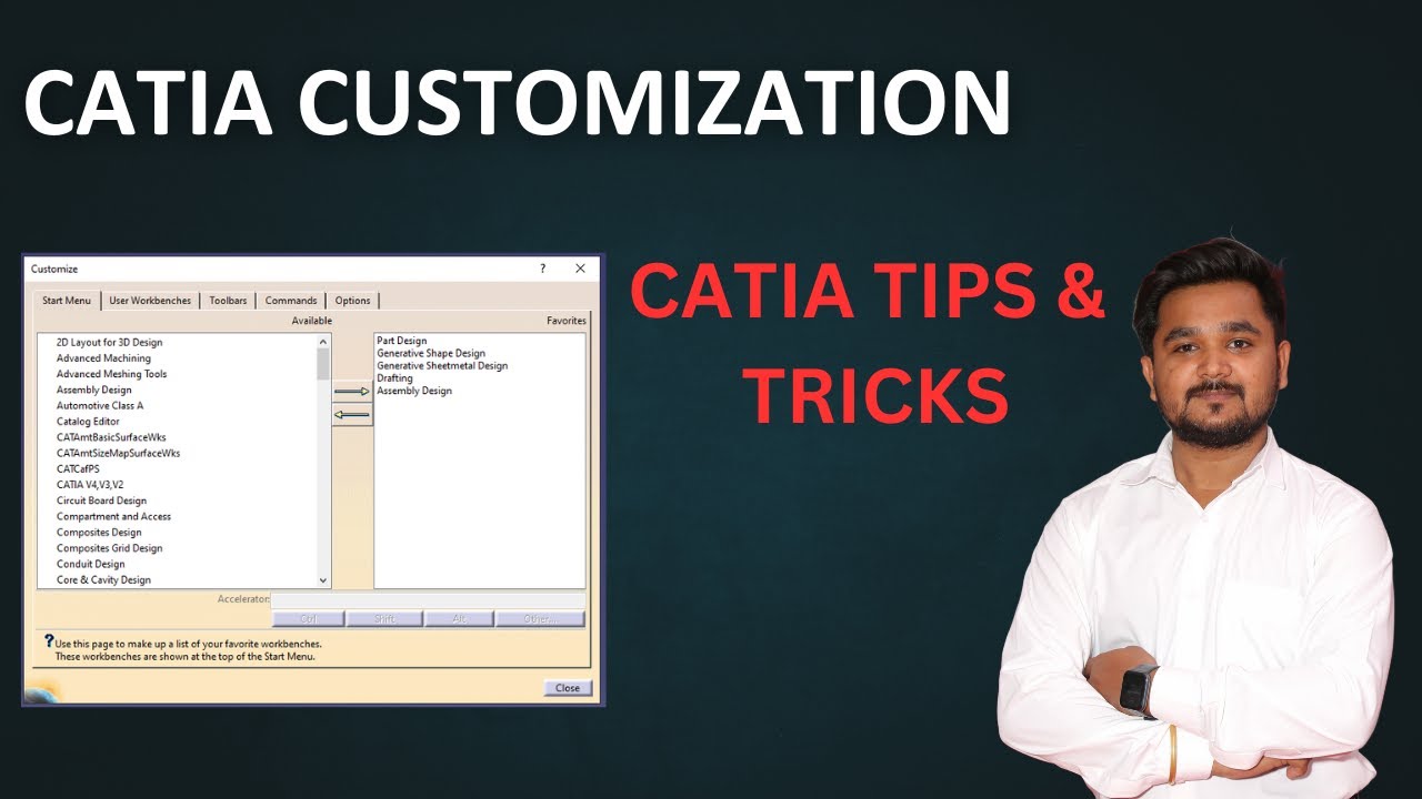 Mastering CATIA Customization: A Step-by-Step Guide to Personalizing ...