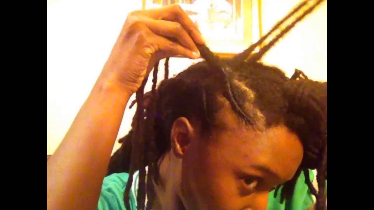 Dreadlocks Petal Mohawk Tutorial (Natural Hair) - YouTube