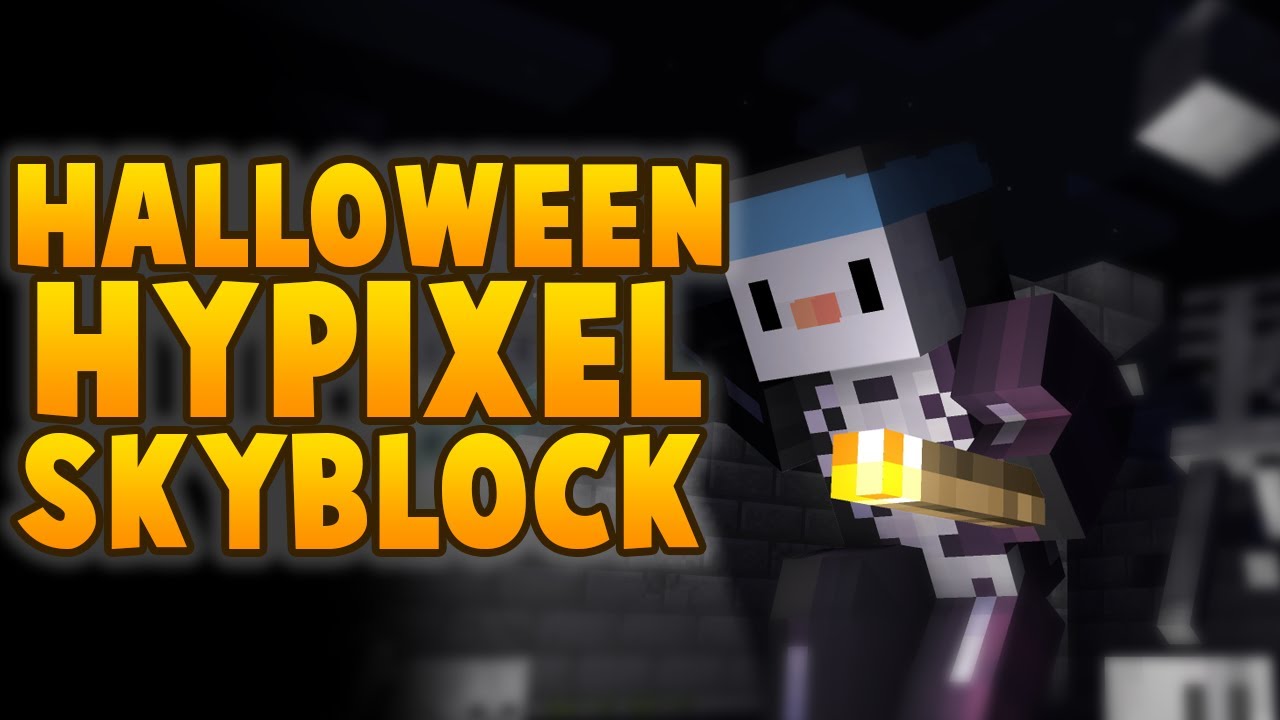 ¡Feliz Halloween! ¿mini-evento? | Hypixel Skyblock - YouTube