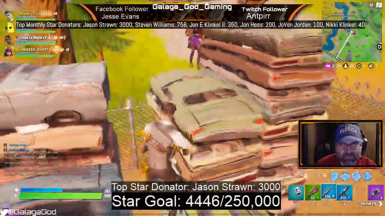 Galaga God Gaming - Fortnite Squads - May 24, 2020 - Jon Klinkel, Nikki ...