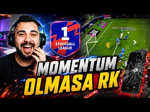 Momentum Olmasa RK :D Rakiplere Telefon Kırdırtacak Maçlar! eFootball Mobile 2026