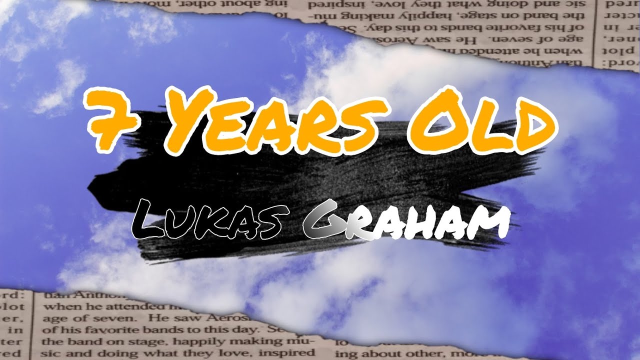 Covers by me: 7 Years Old- Lukas Graham - YouTube