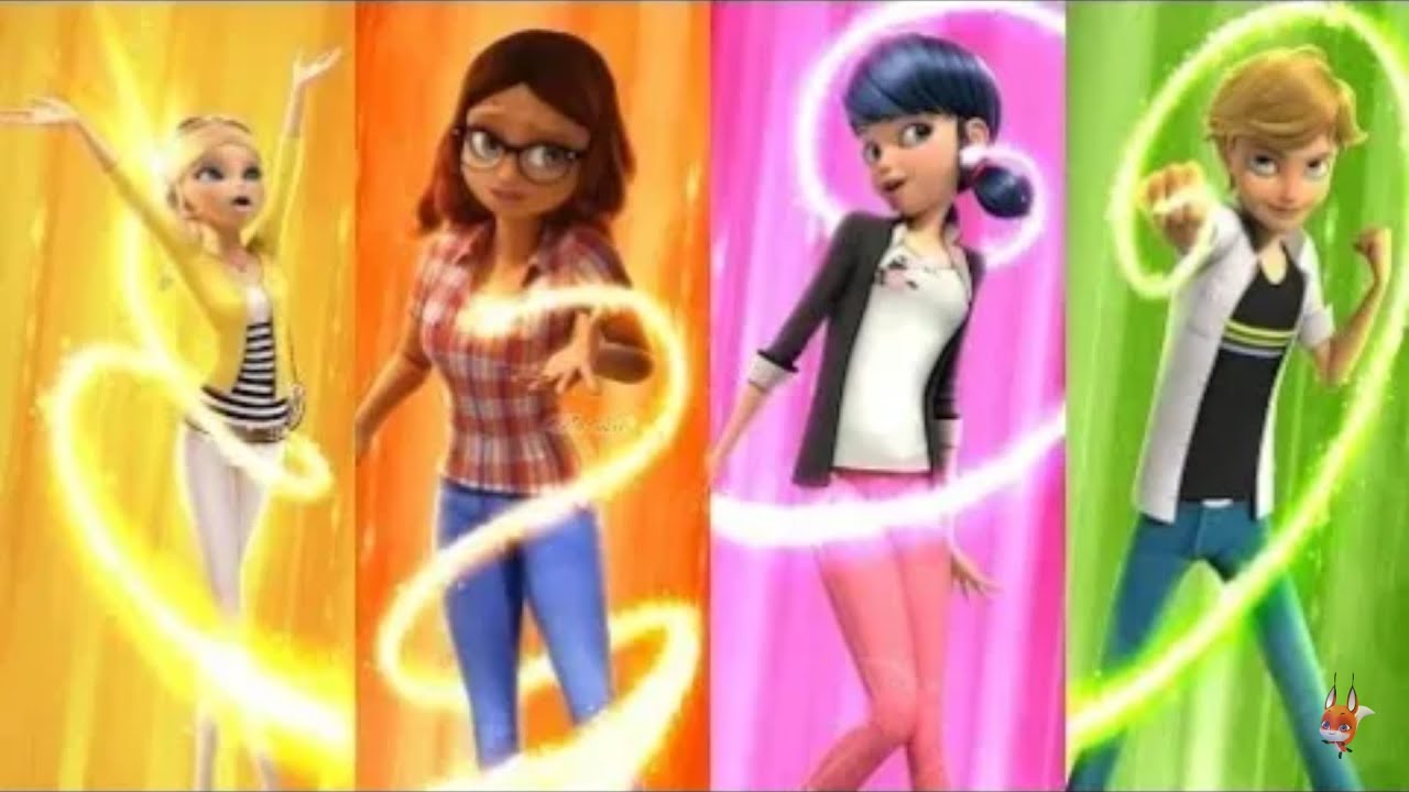 TODAS as transformações de MIRACULOUS Ladybug - YouTube