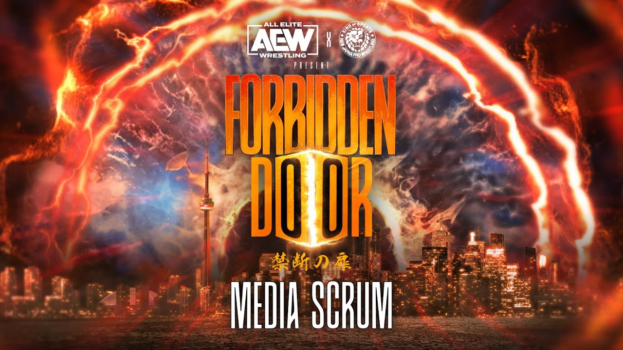 AEW x NJPW Forbidden Door Post-Show Media Scrum | 6/25/23, Toronto ...
