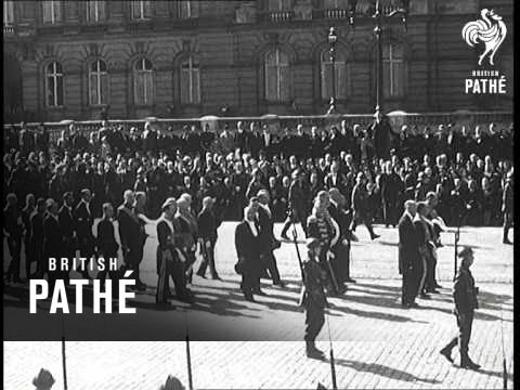 Funeral Of Queen Astrid Pathe Gazette - The World Around In Sight And ...