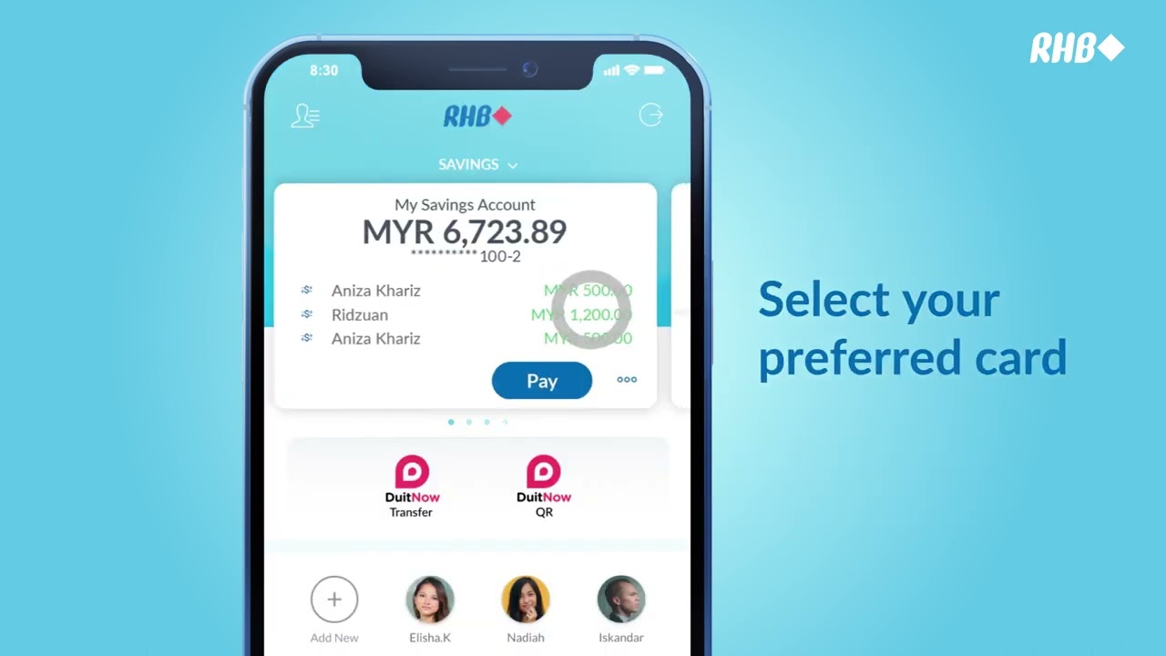 How to apply for CashXcess to get extra cash via RHB Mobile app - YouTube