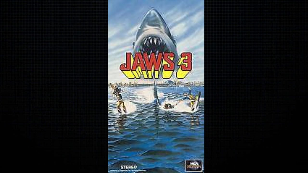 Opening To Jaws 3 1998 VHS - YouTube