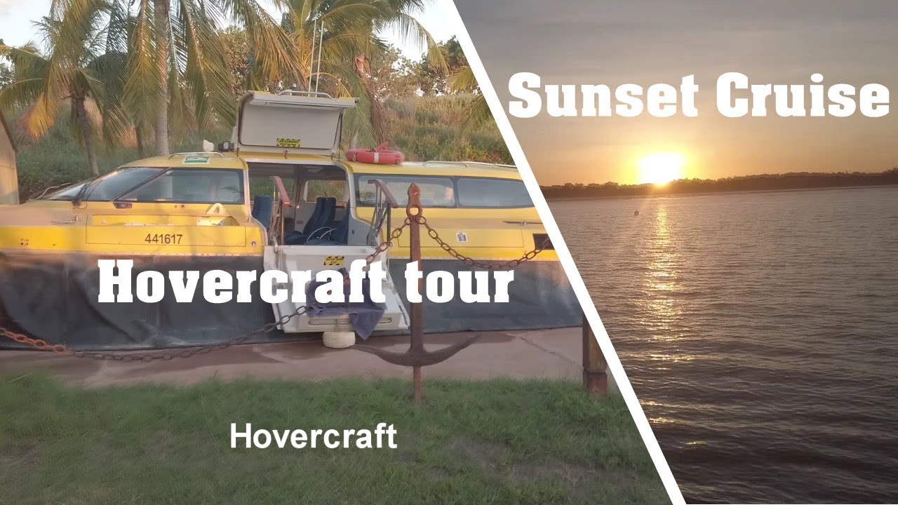 Broome Trip Day 4 - Hovercraft tour/Sunset Cruise (브룸 여행 4일차) - YouTube