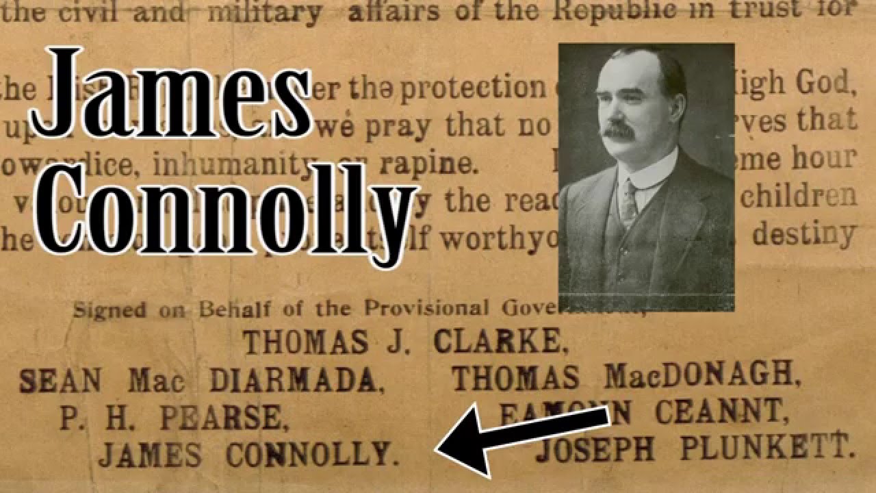 The Seven Signatories: James Connolly - YouTube