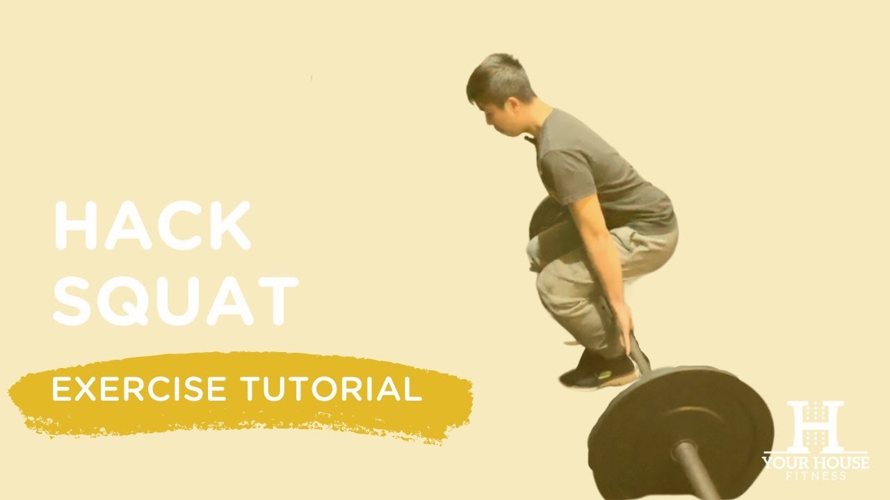 How to Barbell Hack Squat - YouTube