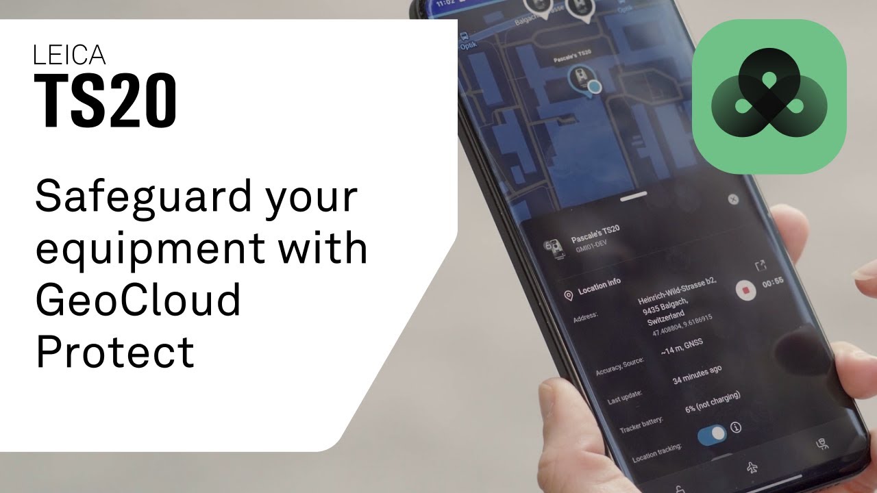 Leica TS20 Series – Safeguard your equipment with GeoCloud Protect ...