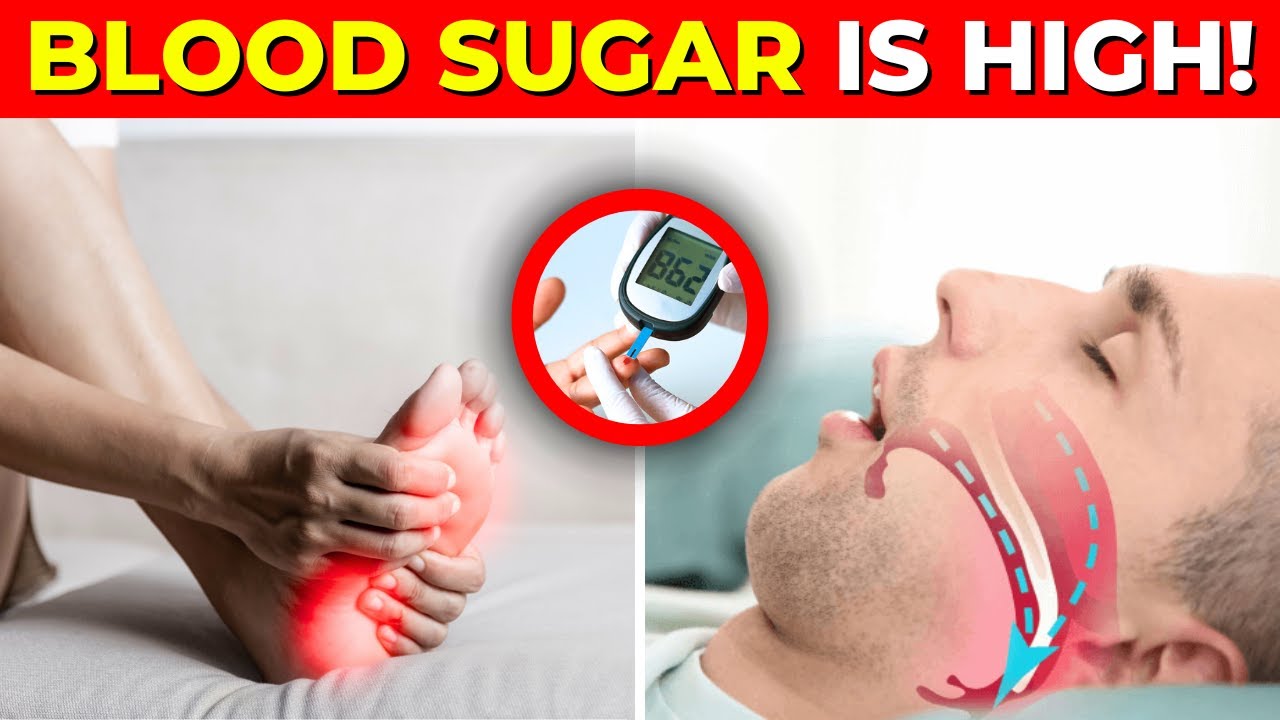 15 ALARMING Signs That Your BLOOD SUGAR LEVEL IS HIGH and 8 Symptoms of ...