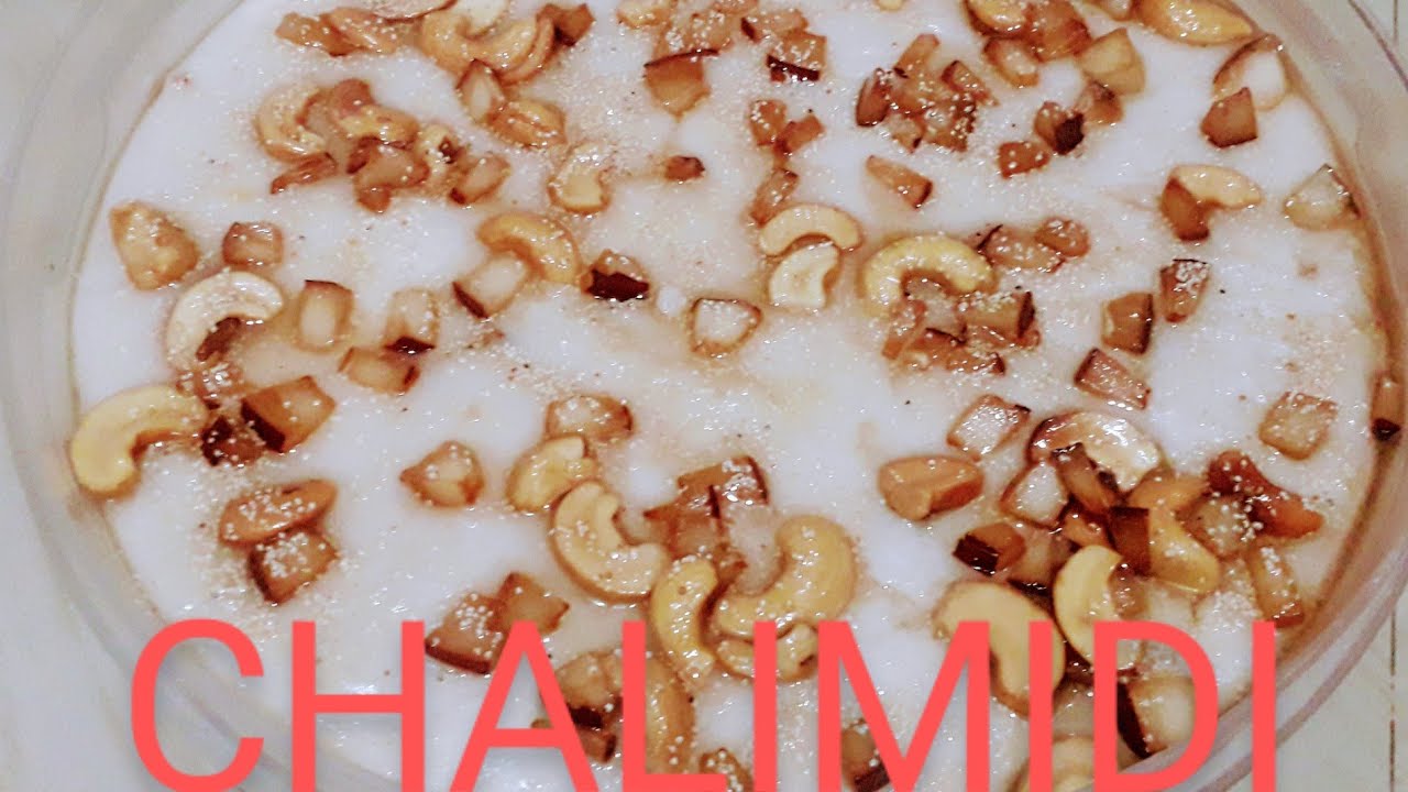CHALIMIDI WITH SUGAR.SUPER TASTE AND DELICIOUS SWEET - YouTube