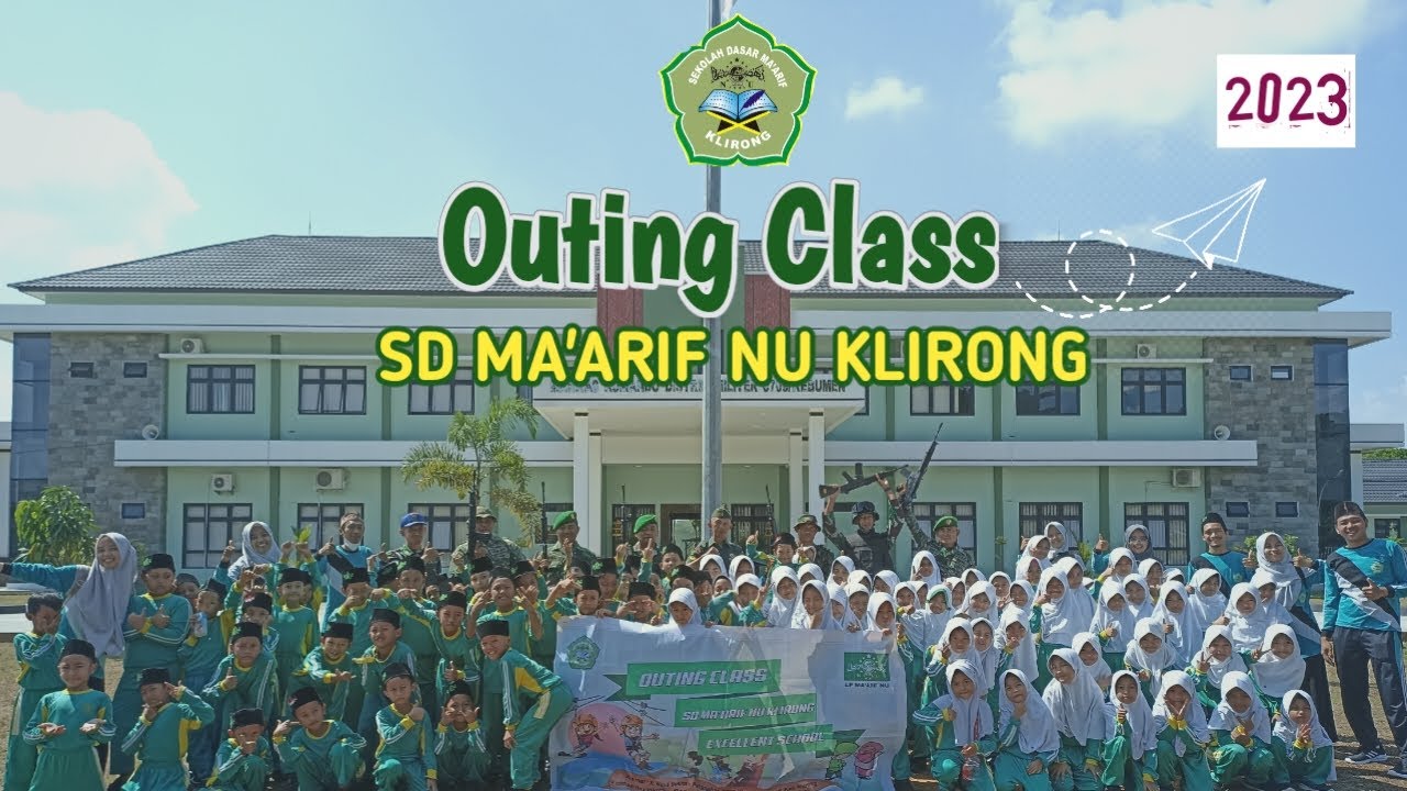 SERUUU!!! OUTING CLASS SD MA'ARIF NU KLIRONG TAHUN 2023 - YouTube