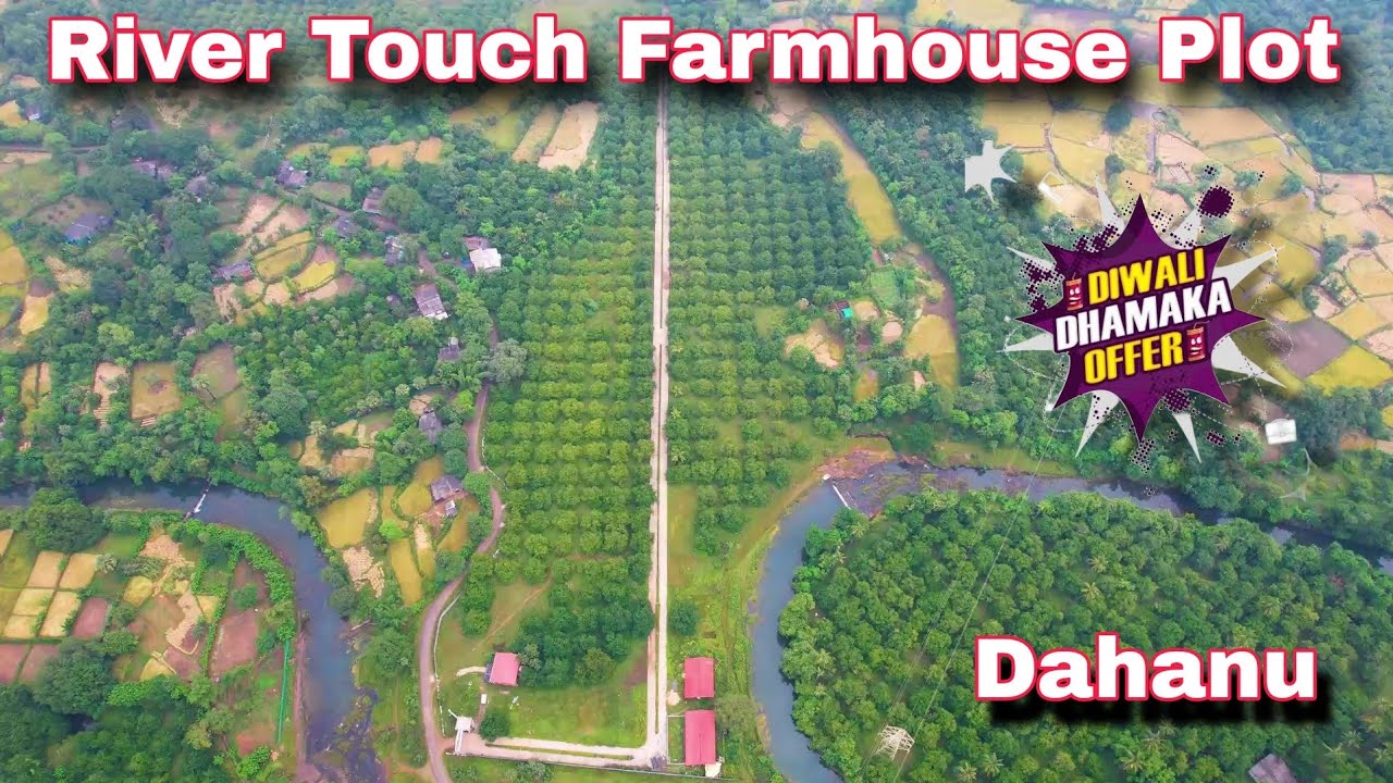 River Touch Farmhouse Plot SigNature 9| #farmhouseplot #dahanu - YouTube