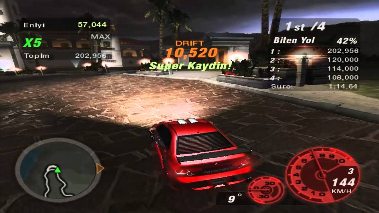 Nfs Underground 2 Tokyo Drift Sean Evo Drift Bölüm 4 - YouTube