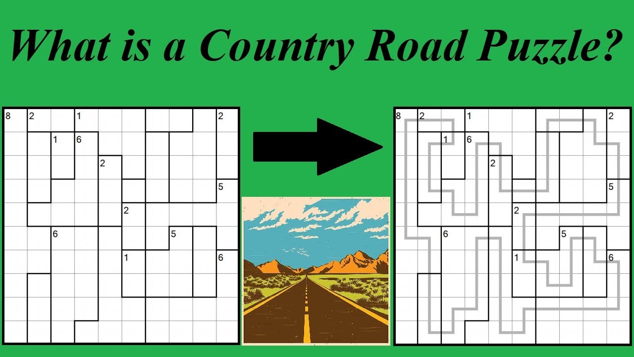Solving a Country Road Puzzle - YouTube