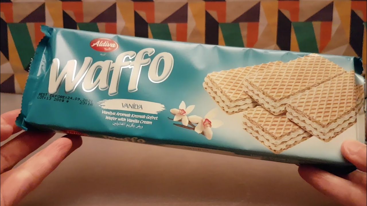 Aldiva Waffo Vanilla - Random Reviews - YouTube