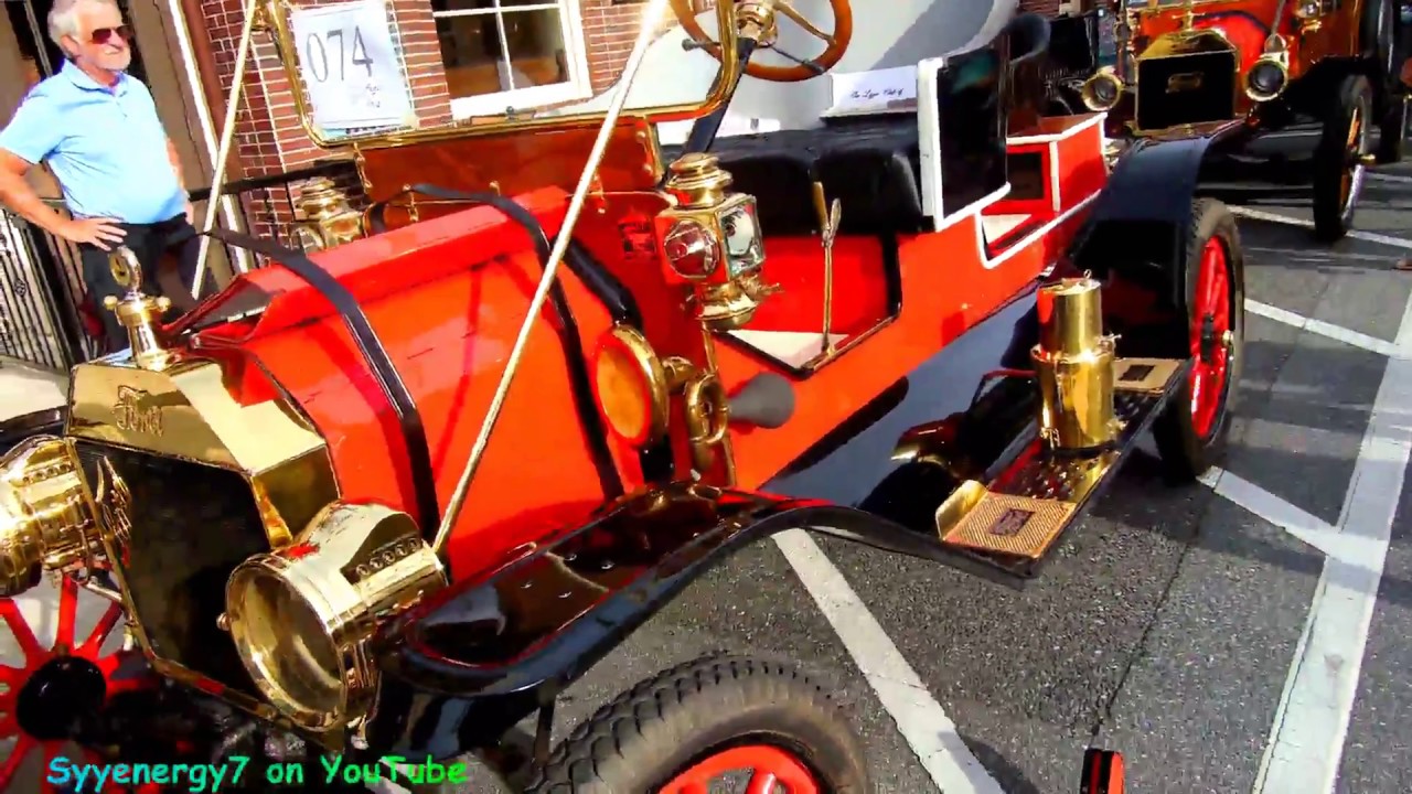 1912 Ford Model T with Snow Skis - YouTube